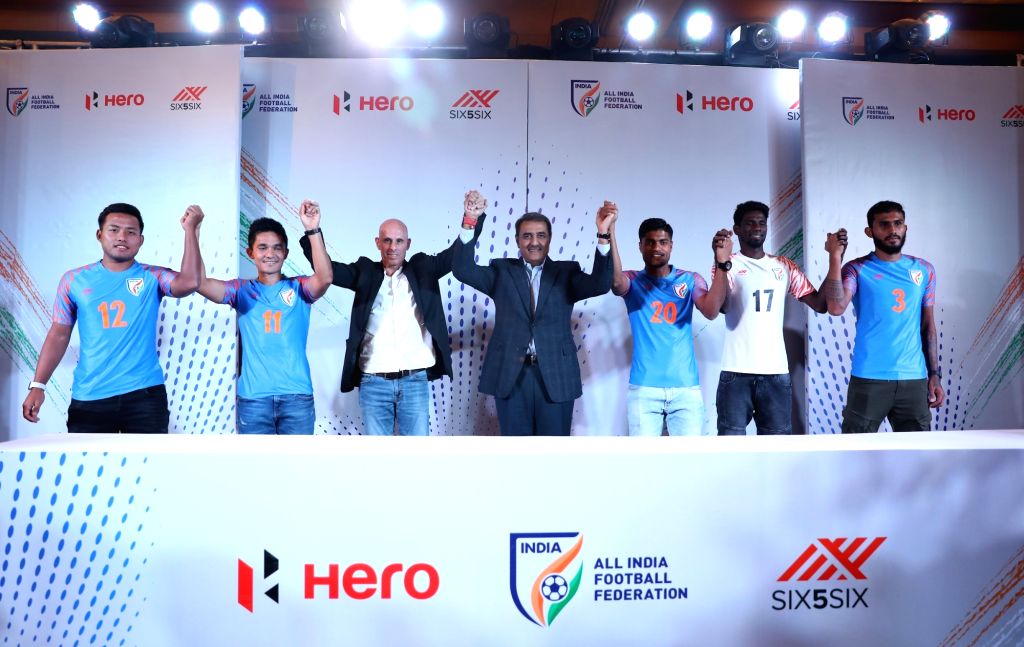 Launch of the Indian National Football Team's new jersey
