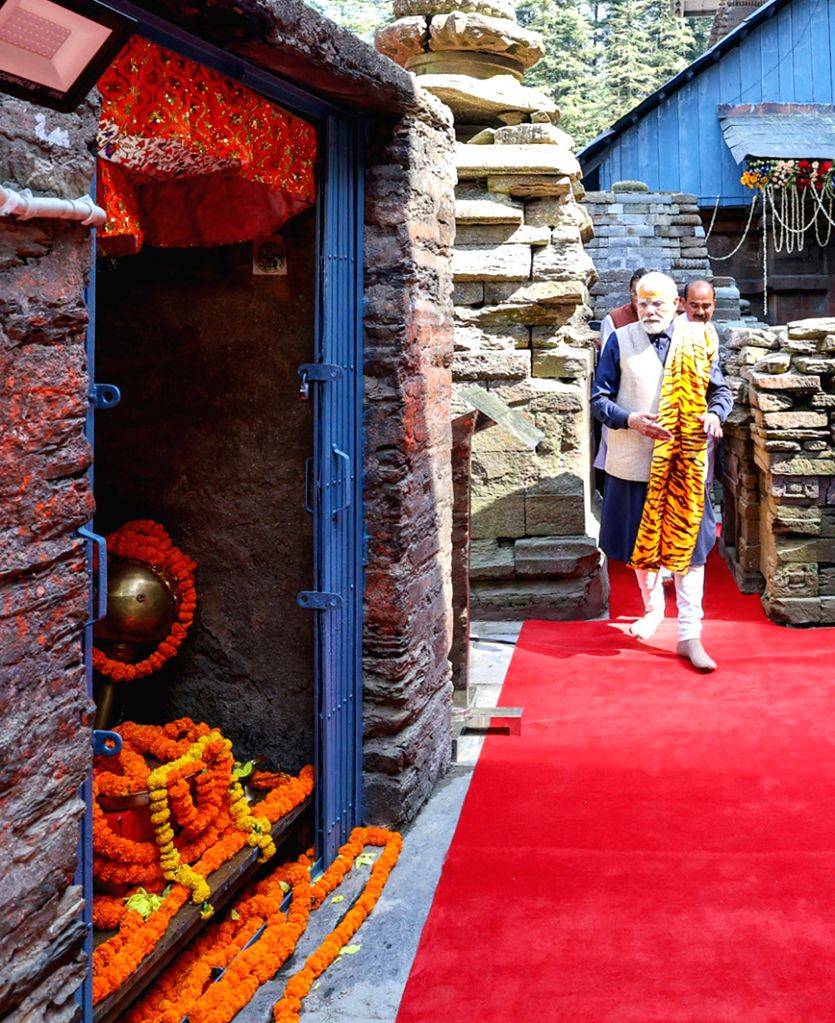 Almora : Prime Minister Narendra Modi visits Jageshwar Dham