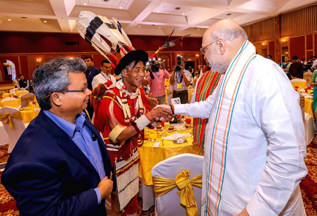 Amit Shah hosts dinner for Padma awardees