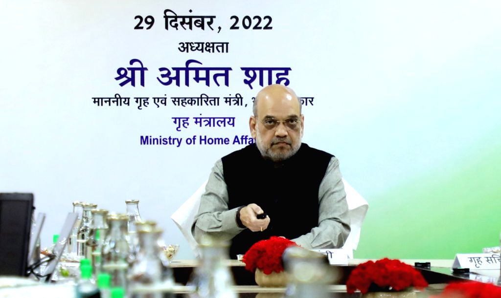 Free Photo : Amit Shah launches BSF mobile app and revised version of ...