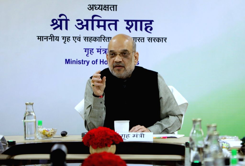 Free Photo : Amit Shah launches BSF mobile app and revised version of ...