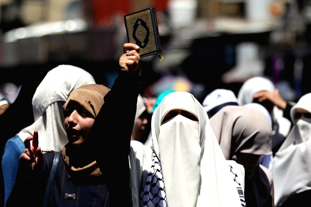 Amman: Protest against Israeli air strik
