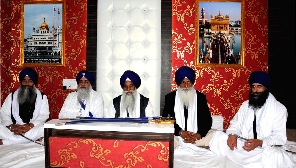 Meeting of five Sikh high priests