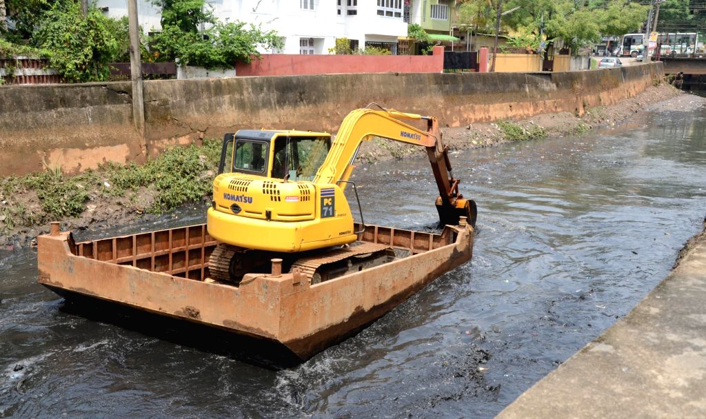 Desilting of Bharalu channel