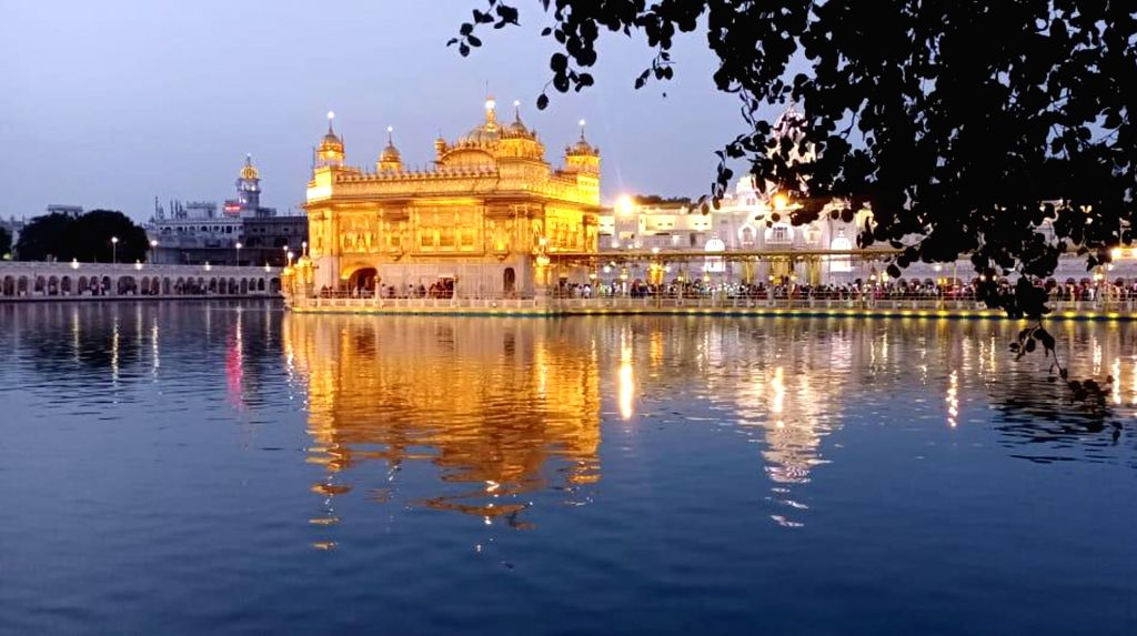 Golden Temple At Morning