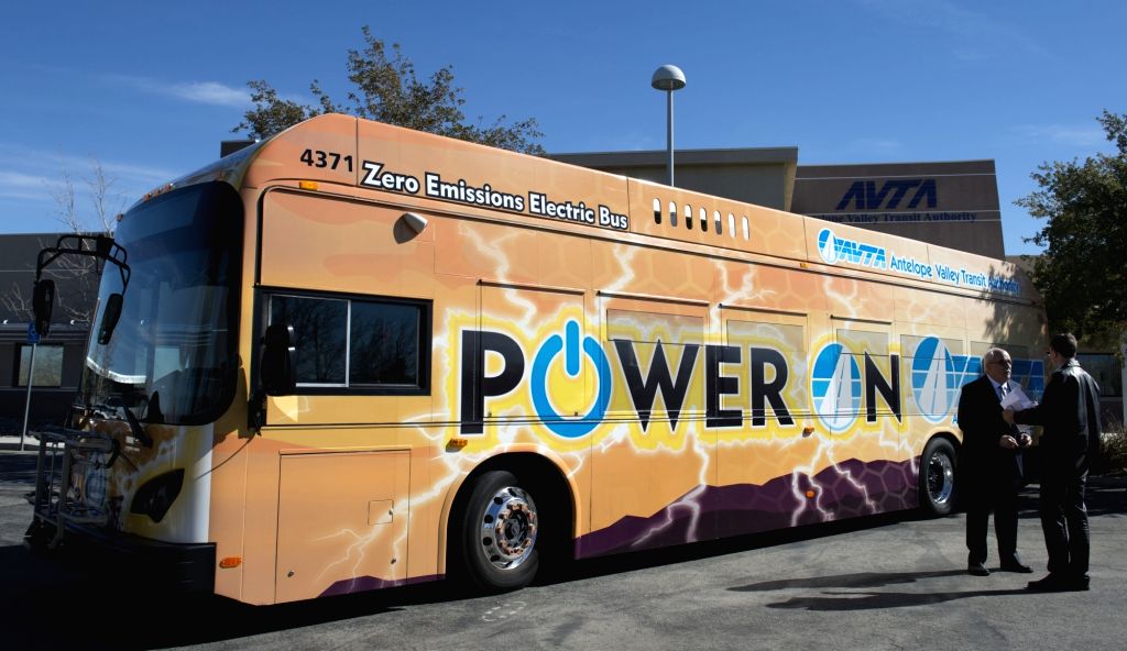U.S.-LOS ANGELES-BYD MOTORS-FIRST ELECTRIC PUBLIC TRANSIT FLEET