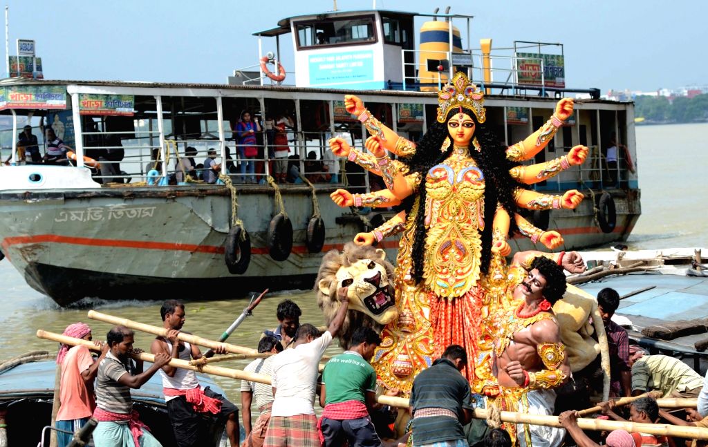 Durga Puja preparations