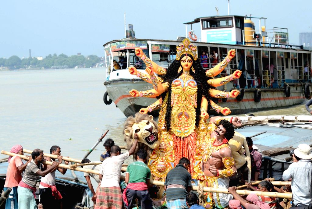 Durga Puja preparations