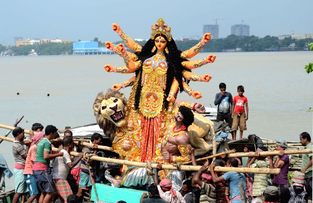 Durga Puja preparations