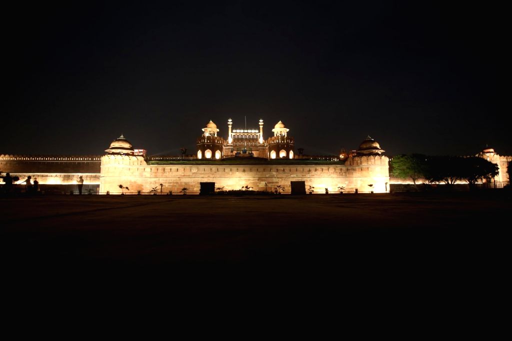 Illuminated Red Fort