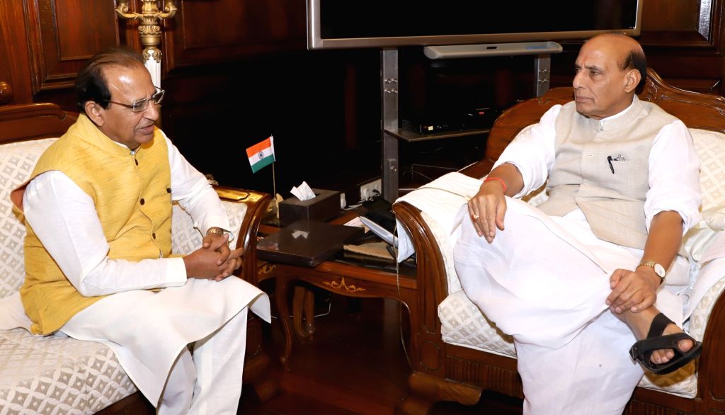 Andaman and Nicobar Islands LG meets Rajnath Singh