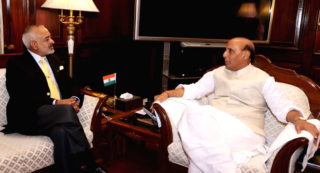 Andaman and Nicobar LG meets Rajnath Singh