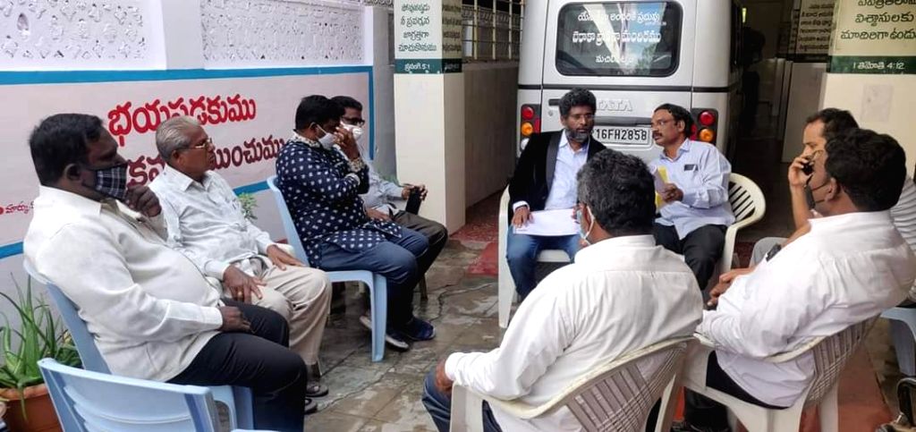 Free Photo: Andhra Christian minority leaders castigate Naidu for comments.
