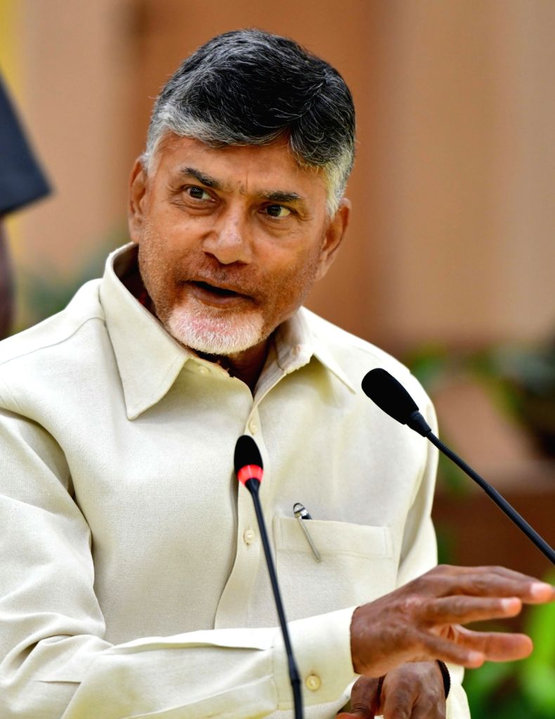 Undavalli (Andhra Pradesh): Chandrababu Naidu's press conference