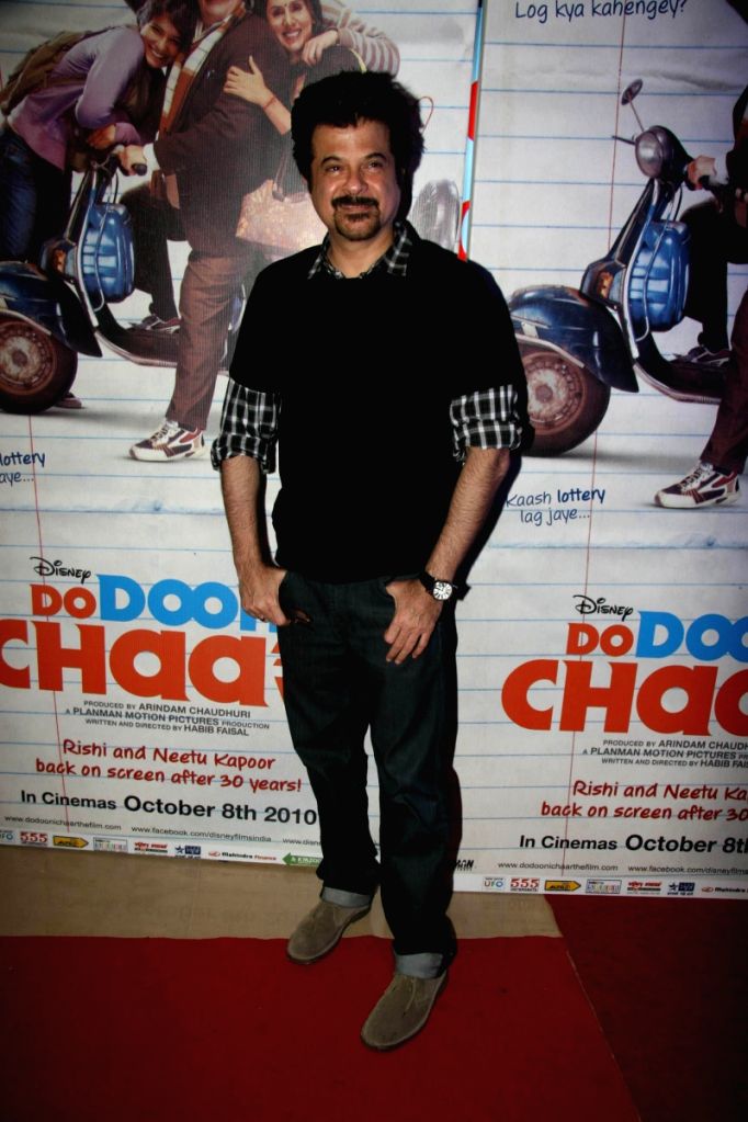 Anil Kapoor at Do Doni Char premiere.