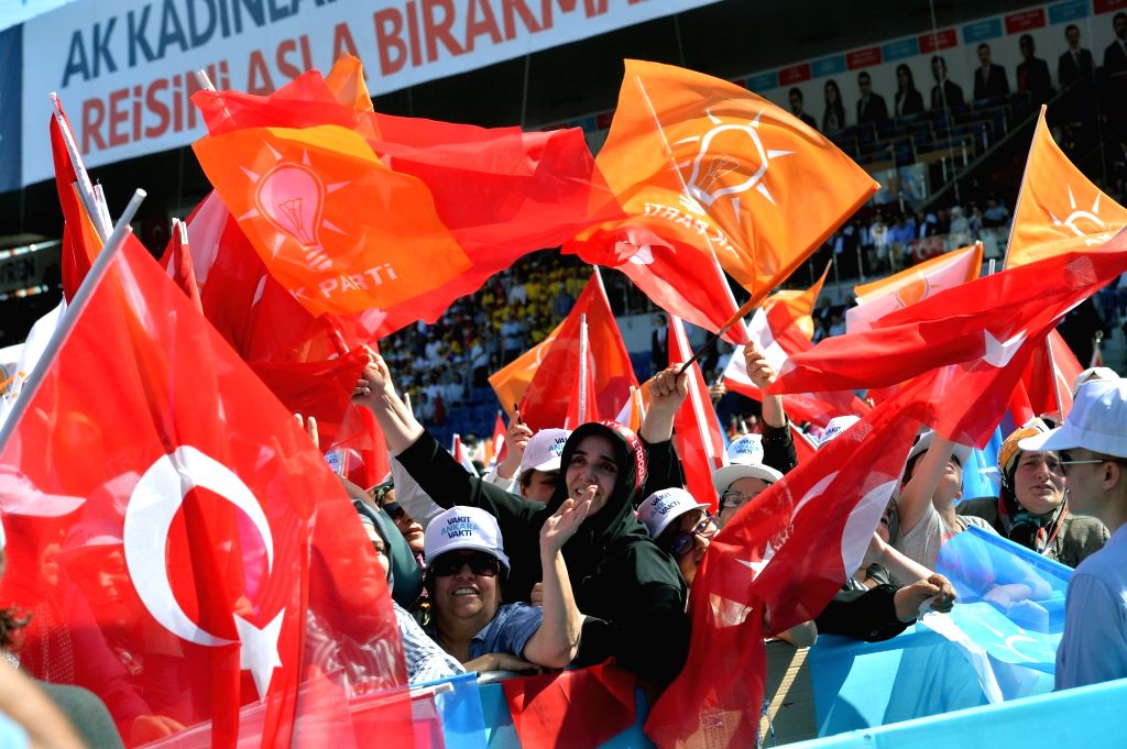 TURKEY-ANKARA-ERDOGAN-ELECTION-RALLY