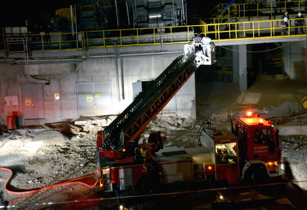 TURKEY-ANKARA-CEMENT FACTORY-BLAST