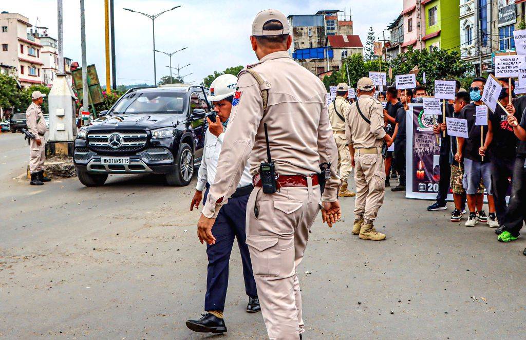 ANSAM Rally Demands Justice for Six Naga Civilians