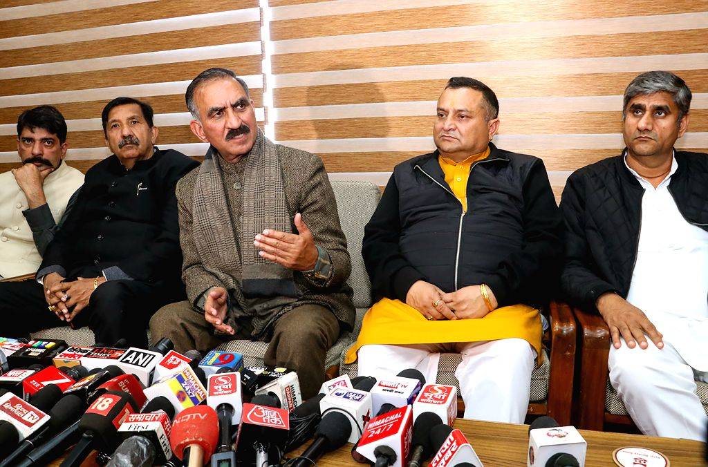 Anurag Sharma Files Nomination for Rajya Sabha Polls