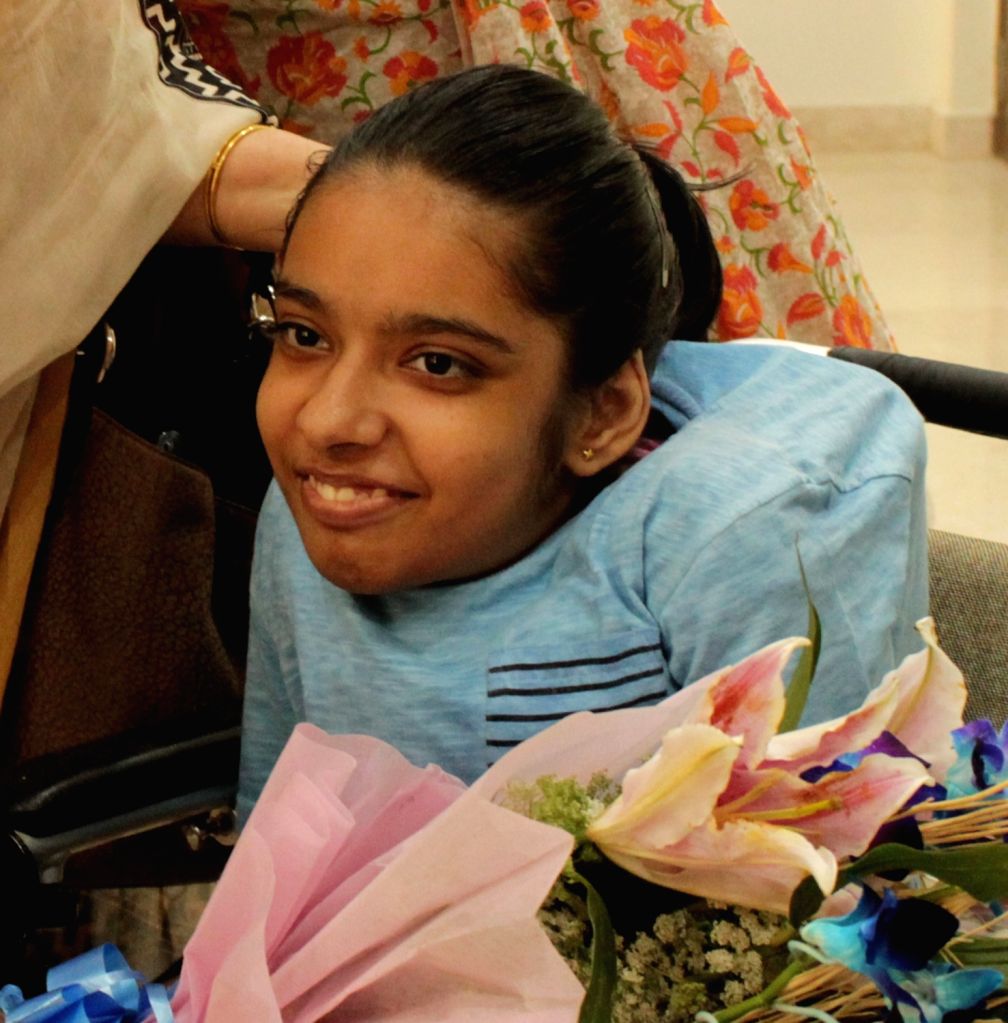 CBSE topper in differently-abled category - Anushka Panda