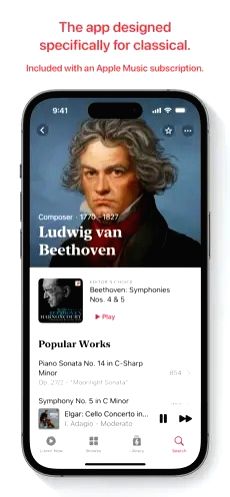 Apple to release its new classical music app on March 28