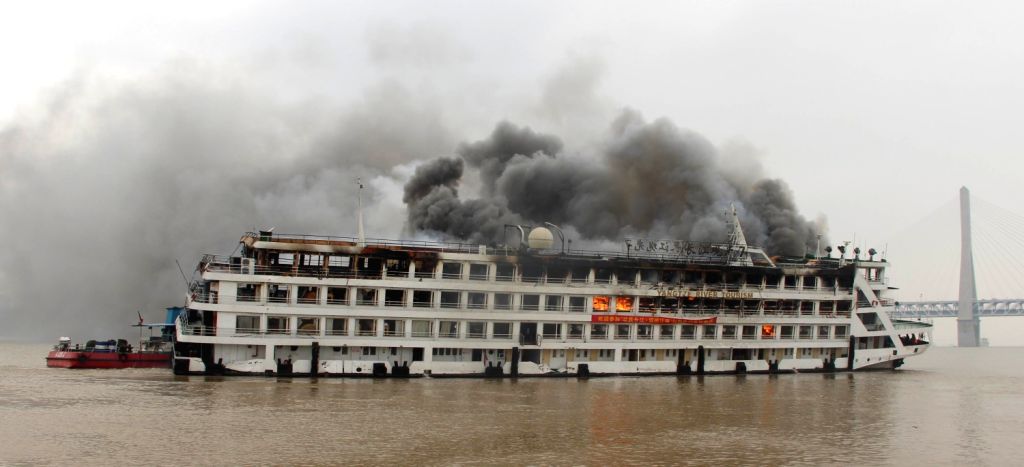 Fire Aboard Yangtze River Cruise Ship