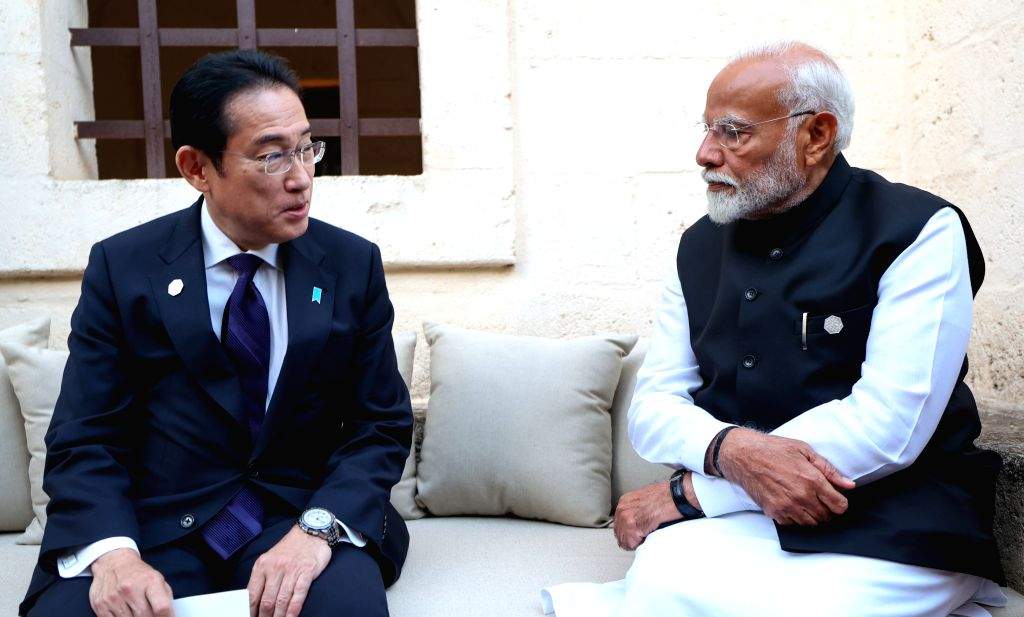 Apulia [Italy]: Prime Minister Narendra Modi holds bilateral meeting ...