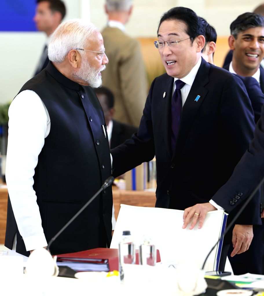 Apulia [Italy]: Prime Minister Narendra Modi holds bilateral meeting ...