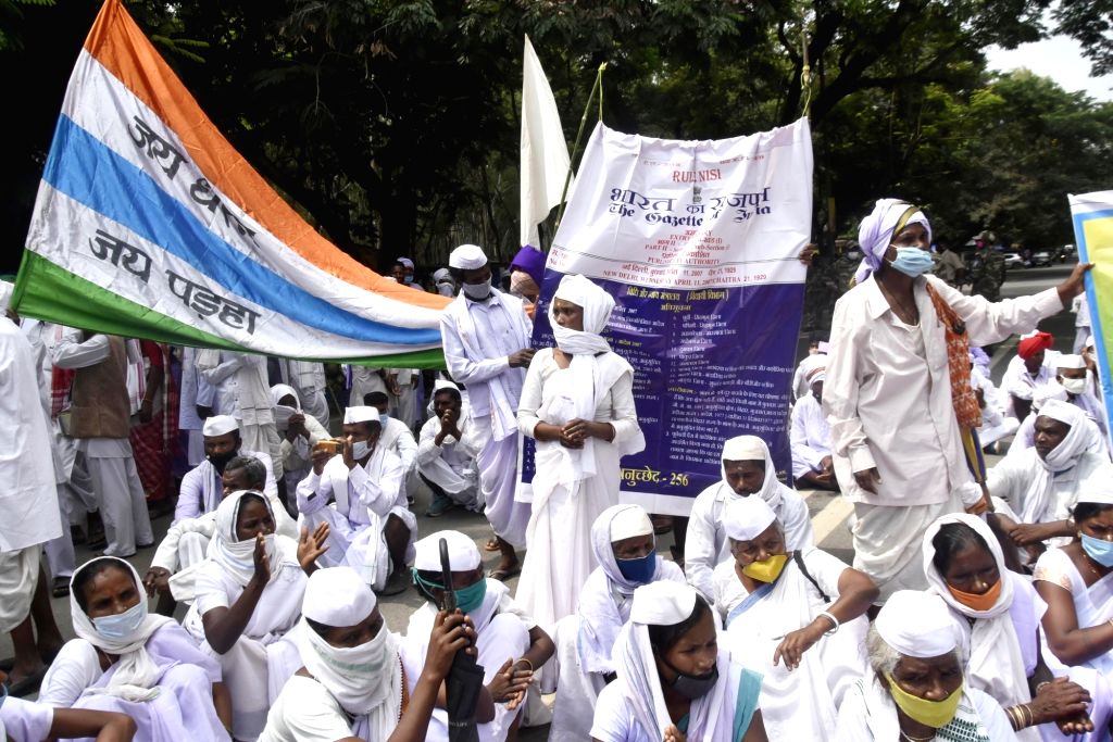Ardent followers of Father of Nation Mahatma Gandhi Tana Bhagat who ...