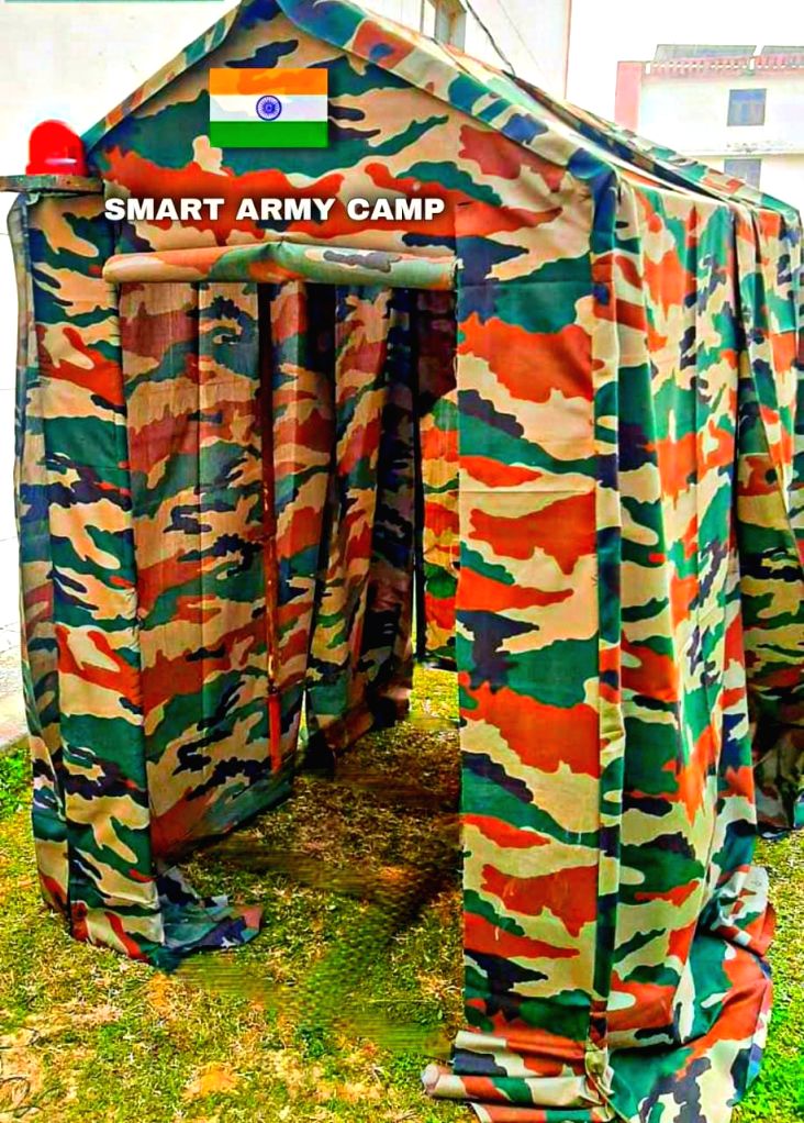 Free Photo: army camp meerut