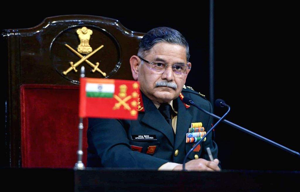 Army Chief General Upendra Dwivedi addresses the annual press conference