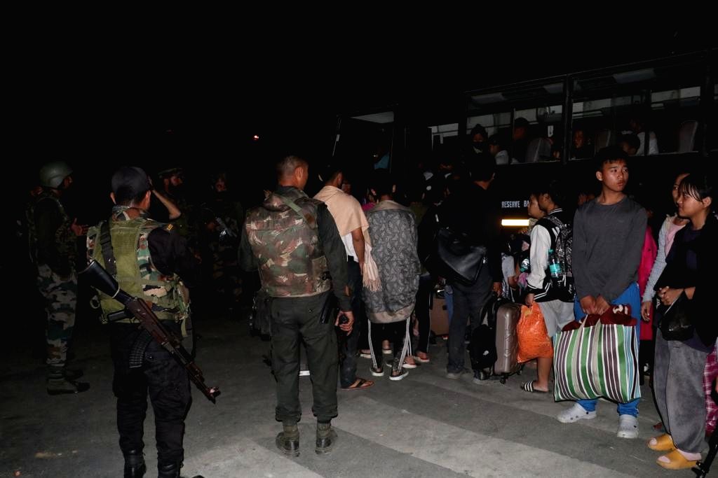 Free Photo :Army deployed in violence hit districts of Manipurm HM ...