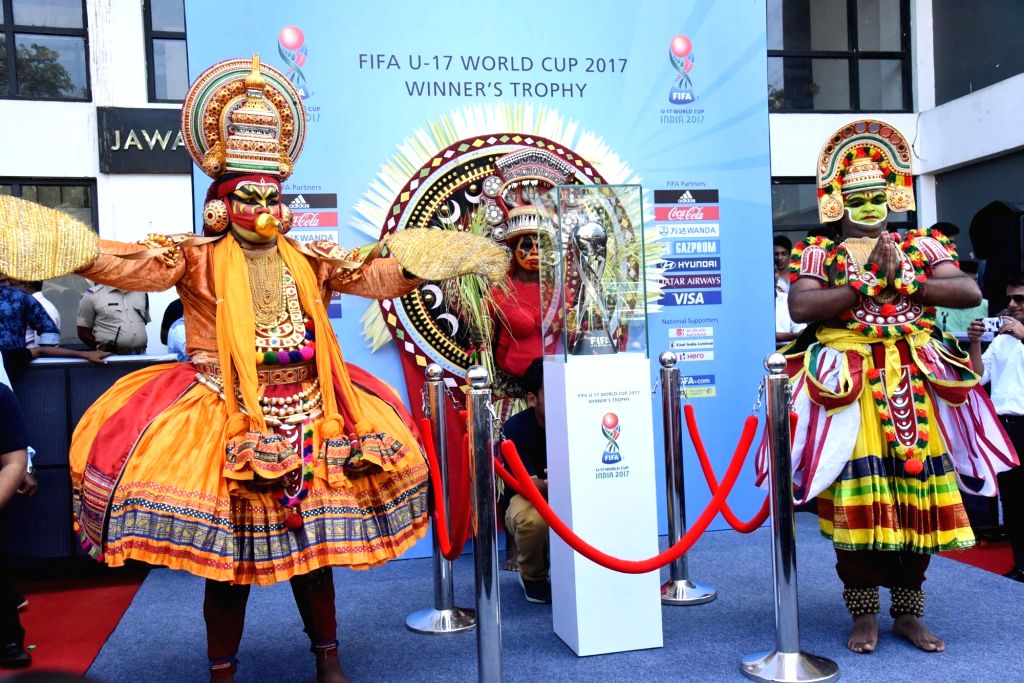 FIFA U-17 World Cup Trophy - unveil