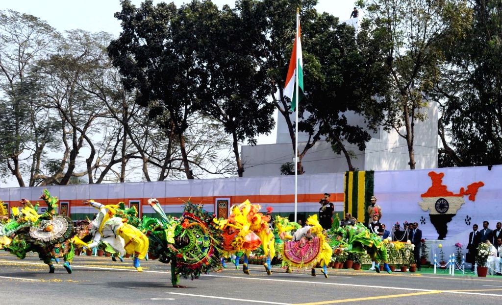 Kolkata : Republic Day Parade celebrations Red Road