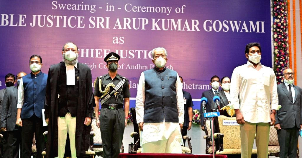 Free Photo: Arup Kumar Goswami sworn in as Chief Justice of AP