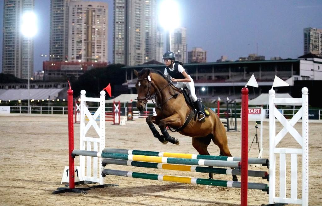 Free Photo : Equestrian: Arya Chandorkar secure top position in Show ...