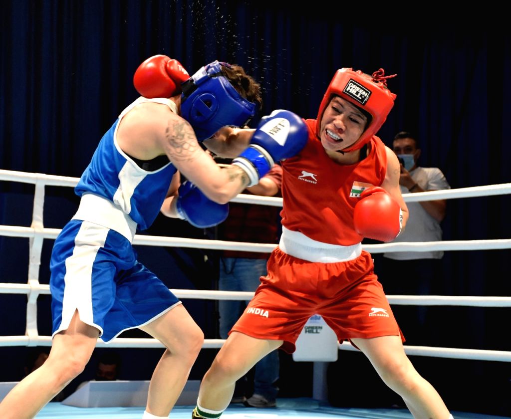 Asian boxing MC Marykom loses in 51kg final, settles for silver.
