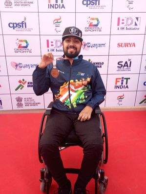 Asian Games star Pranav Soorma corners Khelo India Para Games spotlight ...