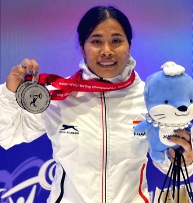 Asian Weightlifting Championships: India's Bindyarani Devi wins silver ...