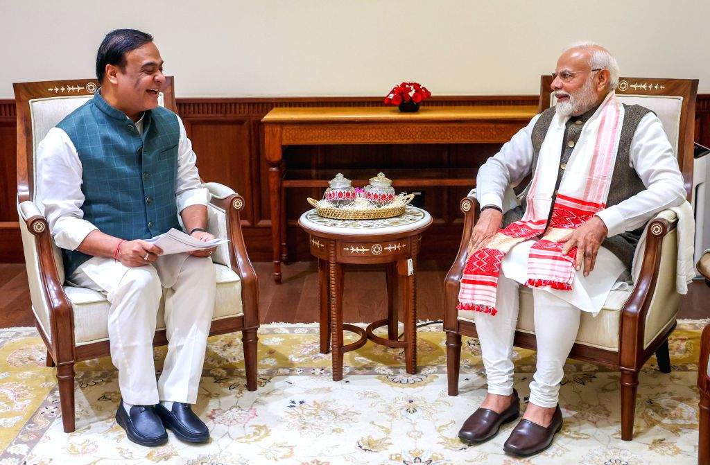 Assam Chief Minister Himanta Biswa Sarma calls on Prime Minister ...