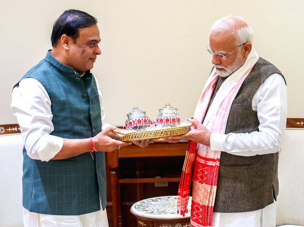 Assam Chief Minister Himanta Biswa Sarma calls on Prime Minister ...