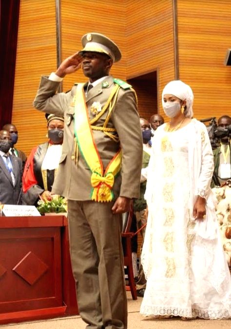 Assimi Goita sworn in as Mali's Transitional President