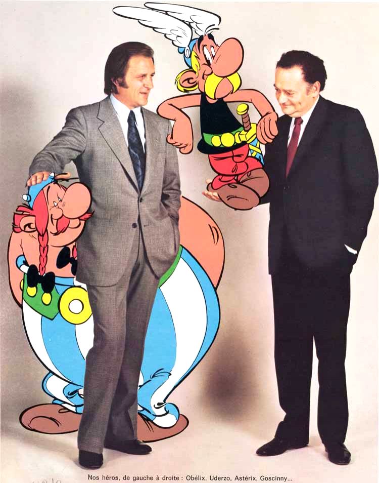 Drawing ancient history: The co-creator and preserver of Asterix (April ...