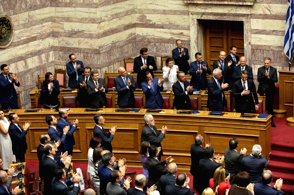 GREECE-ATHENS-NEW GOVERNMENT-CONFIDENCE VOTE