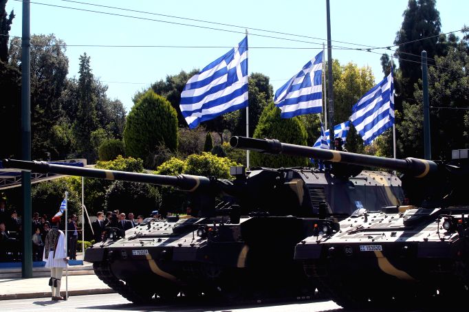 Independence Day parade in Athens