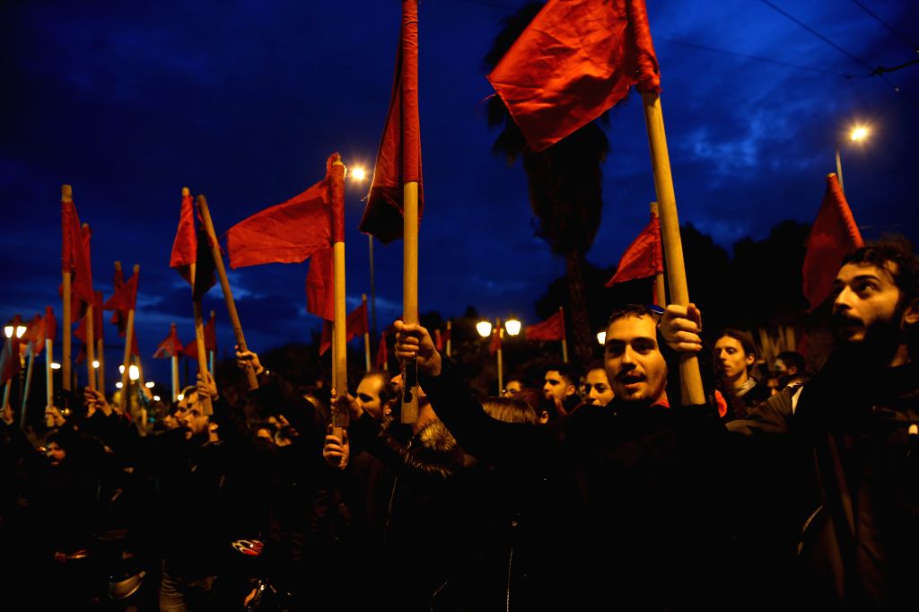 GREECE-ATHENS-DEMONSTRATION