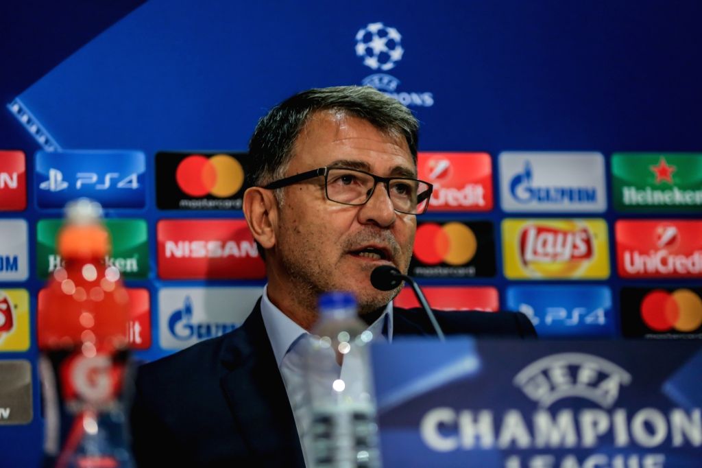 GREECE-ATHENS-SOCCER-UEFA CHAMPIONS-BARCELONA-OLYMPIAKOS