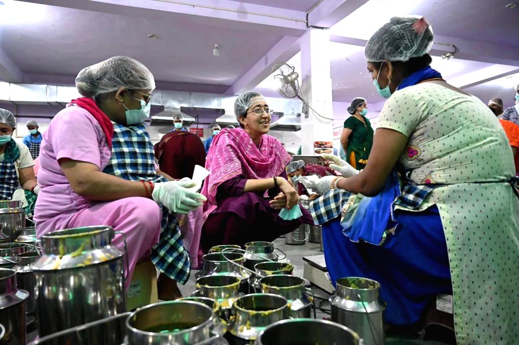 Atishi instructs officials to use automatic machines for utensil ...