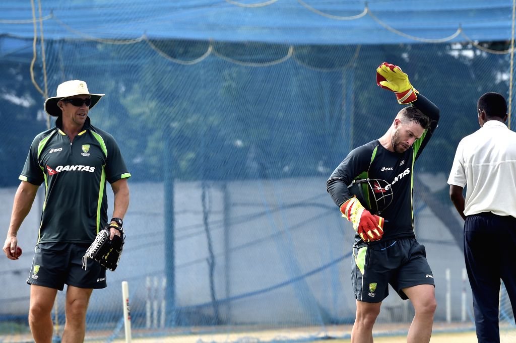 Australia 'A' team - practice session