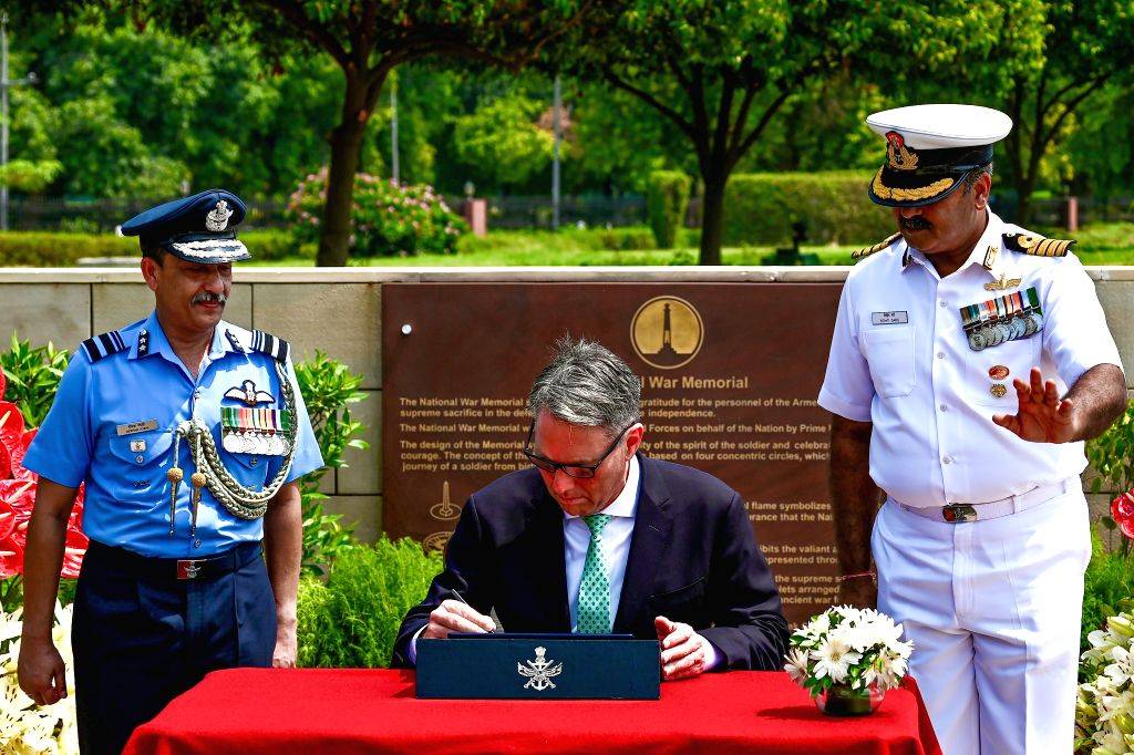 Australian Dy PM Richard Marles visits National War Memorial
